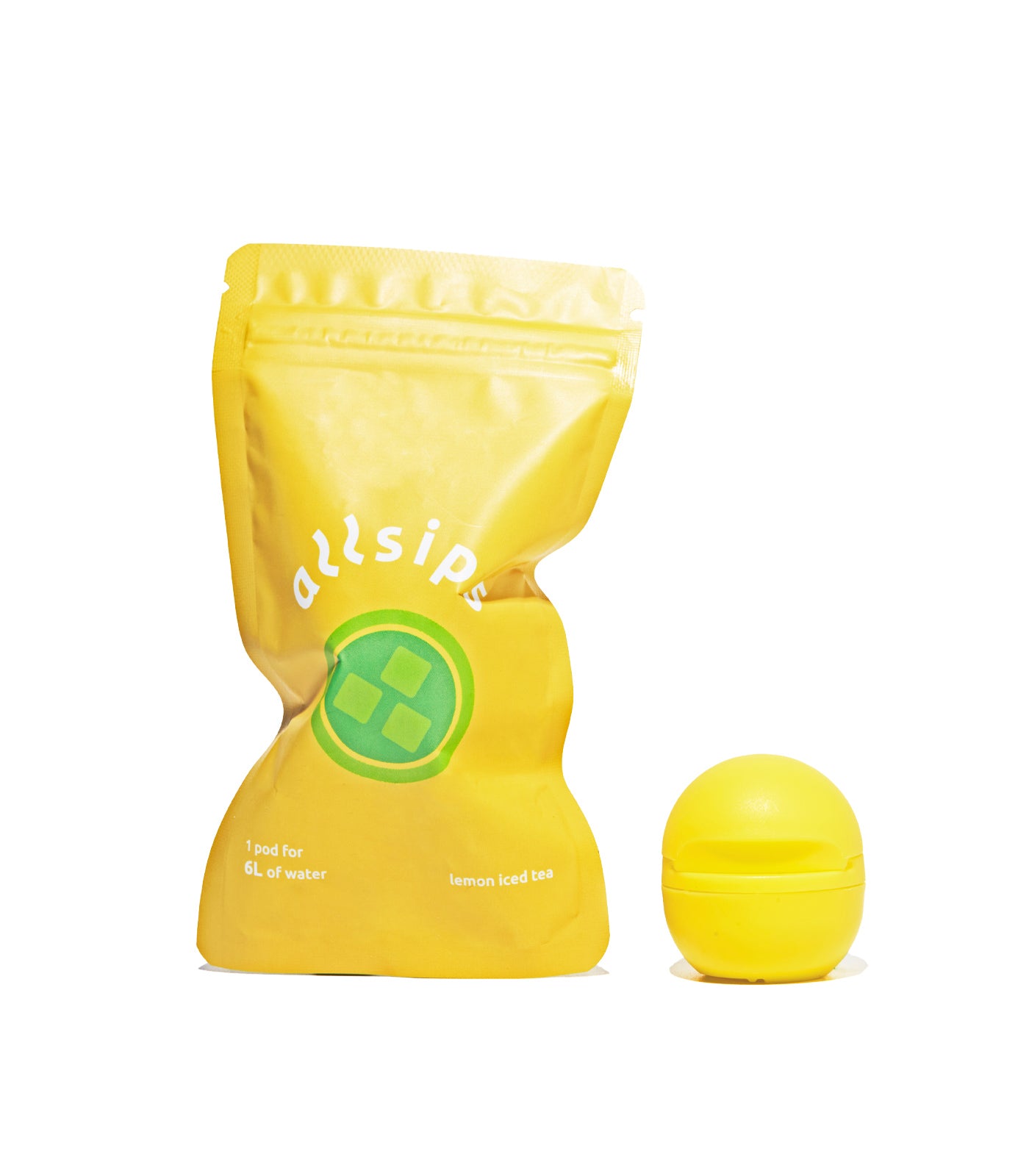 allsips Lemon Iced Tea ScentSips | scent-based flavor pods